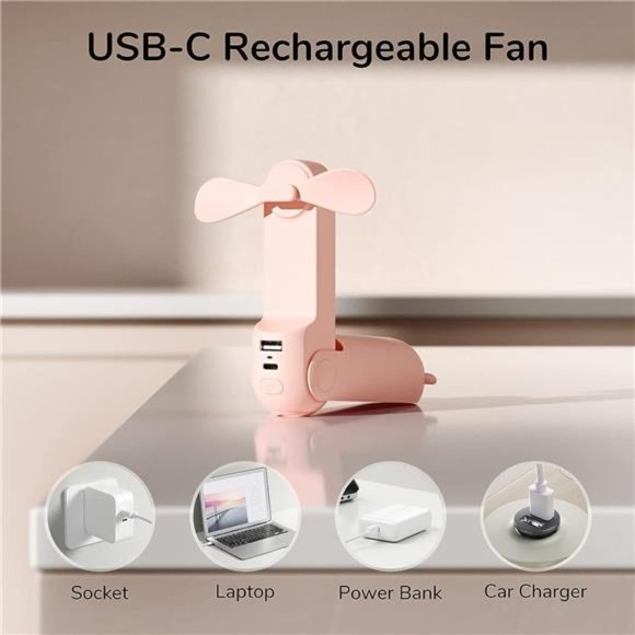 Accessories | New In Box Handheld Mini Hand Fan Portable Small Pocket ...